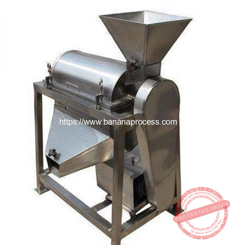 Automatic Banana Pulper Machine | Plantain Banana Processing Machine ...