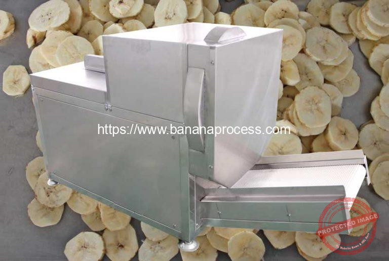 Automatic Round Banana Chip Slicing Cutting Machine with Conveyor ...