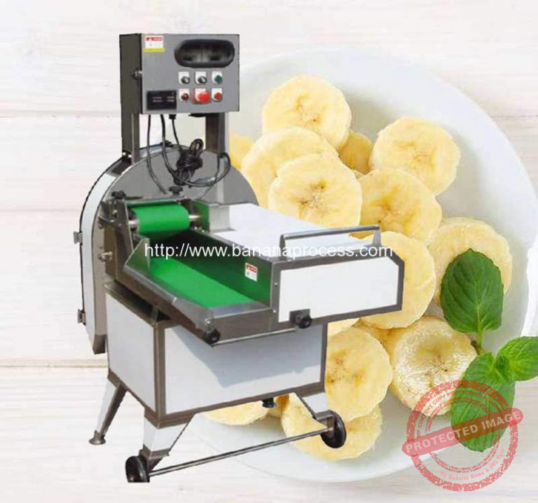 Automatic Round Banana Chip Cutting Machine | Plantain Banana ...